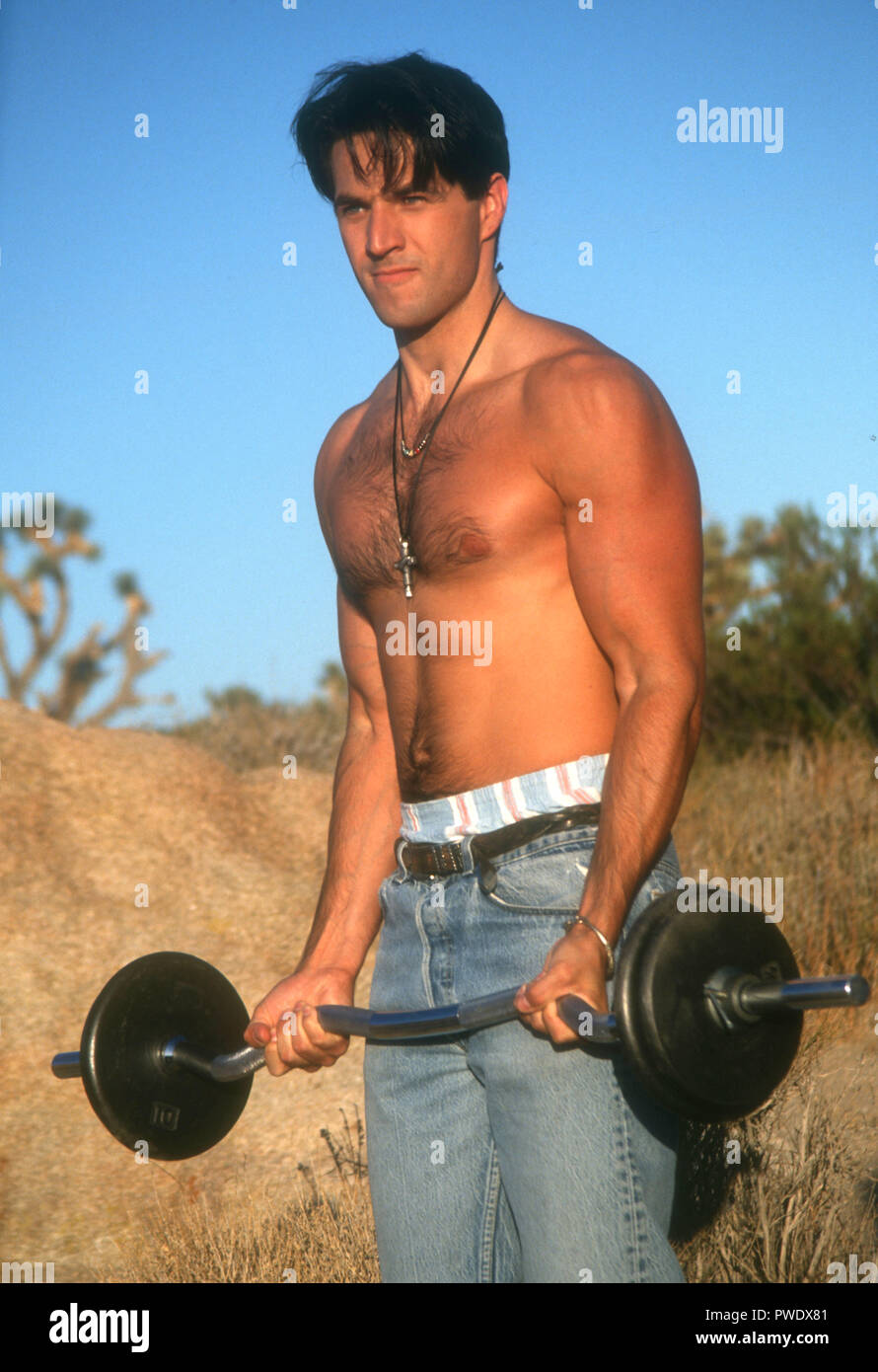 MOJAVE DESERT, CA - OCTOBER 11: (EXCLUSIVE) Actor Johnathan Gorman ...