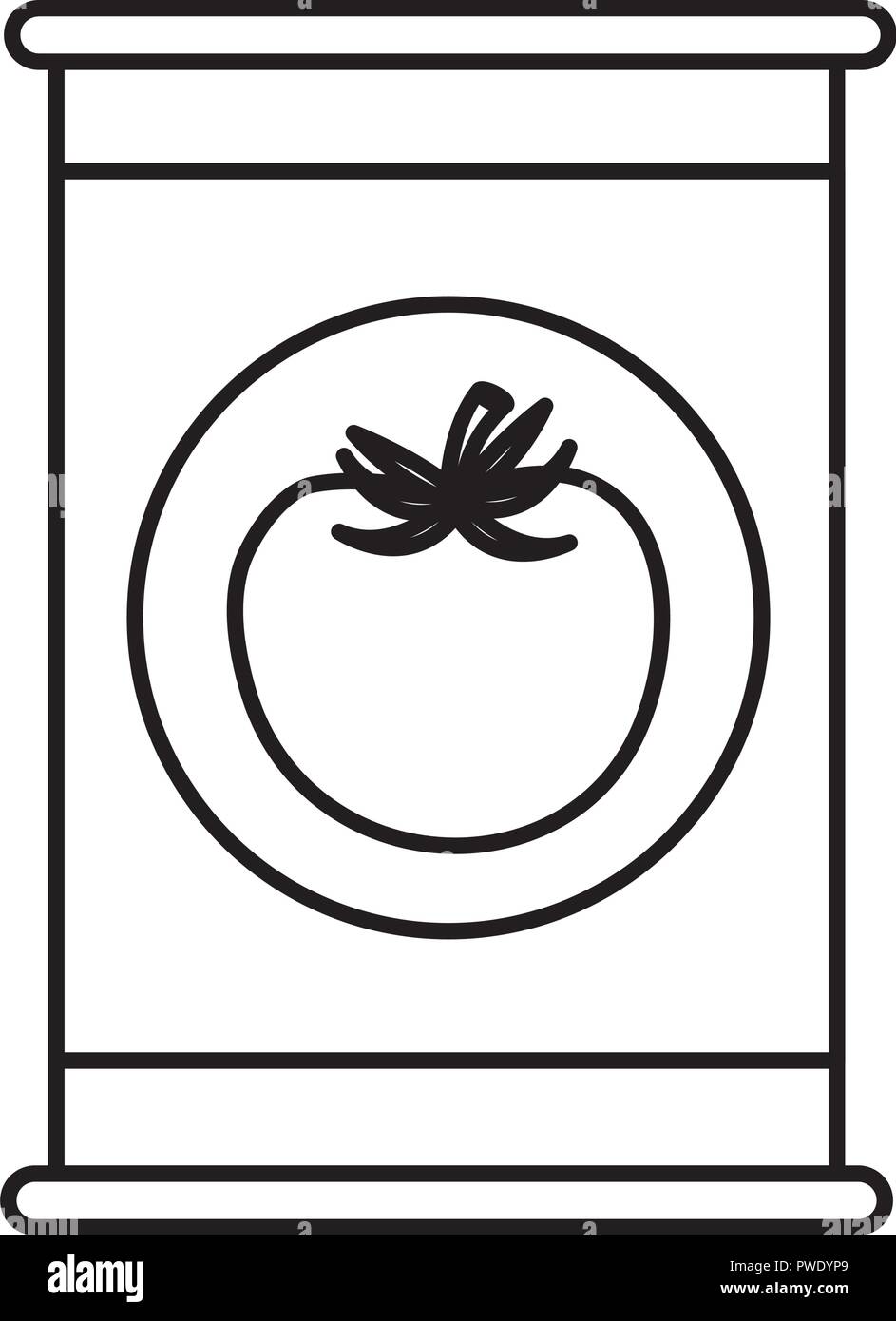 Container tomato plant Stock Vector Images - Alamy