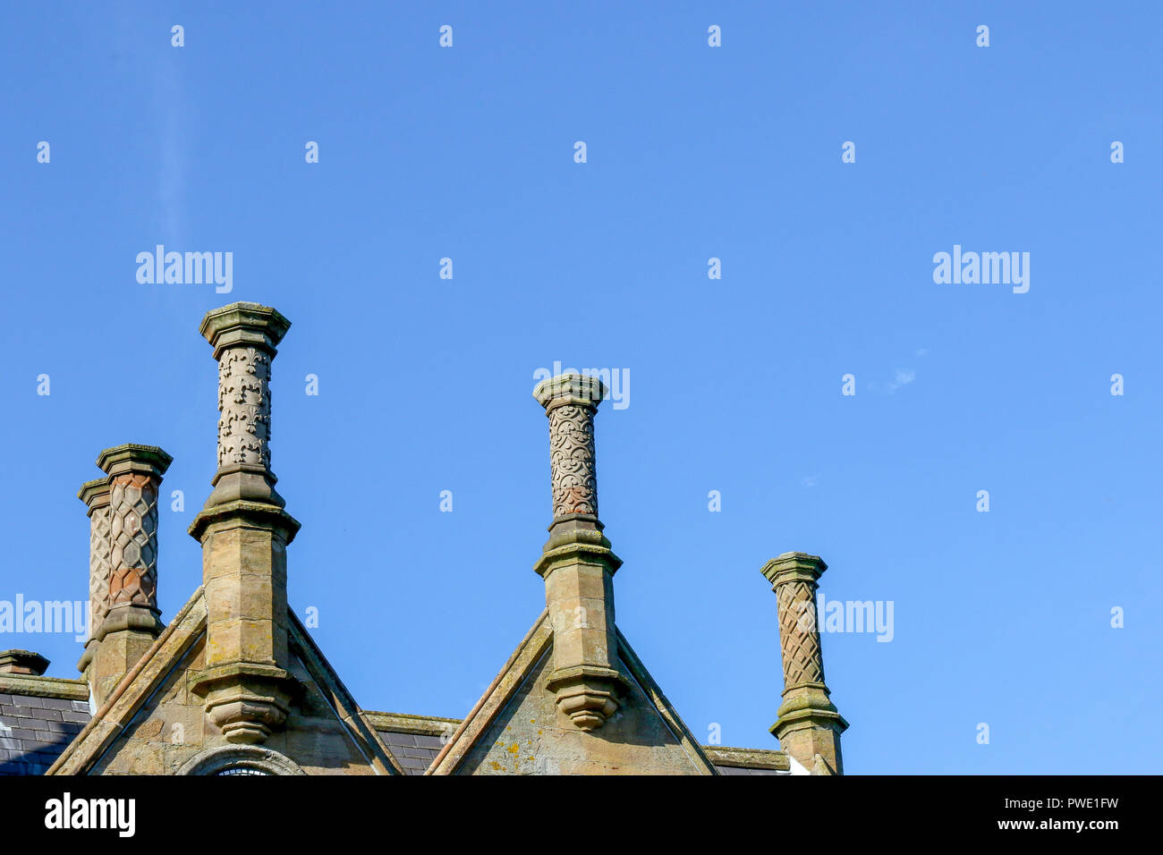 Brownlow House, Lurgan, Northern Ireland. 15 October 2018. UK weather ...