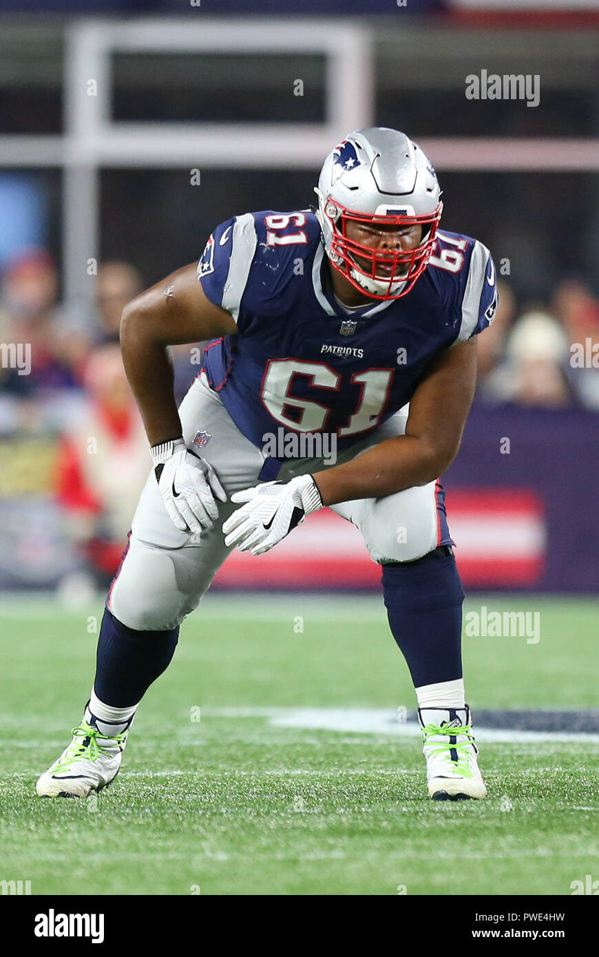 Gillette Stadium. 14th Oct, 2018. MA, USA; New England Patriots ...
