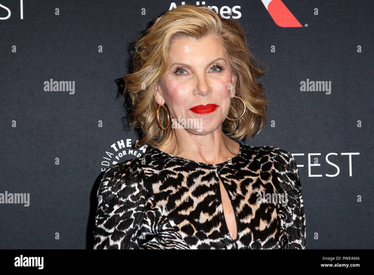 New York, NY, USA. 15th Oct, 2018. Christine Baranski at arrivals for ...
