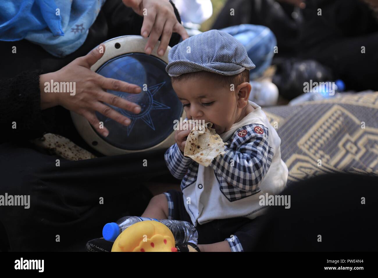 East Gaza City, The Gaza Strip, Palestine. 15th Oct, 2018. A ...