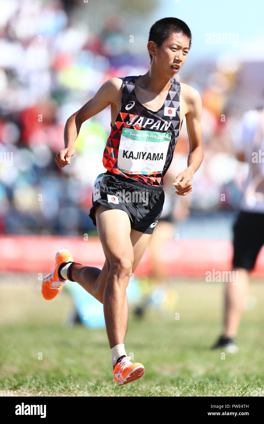 Buenos Aires, Argentina. 15th Oct, 2018. Rintaro Kajiyama (JPN) Athletics : Men's Cross Country ...