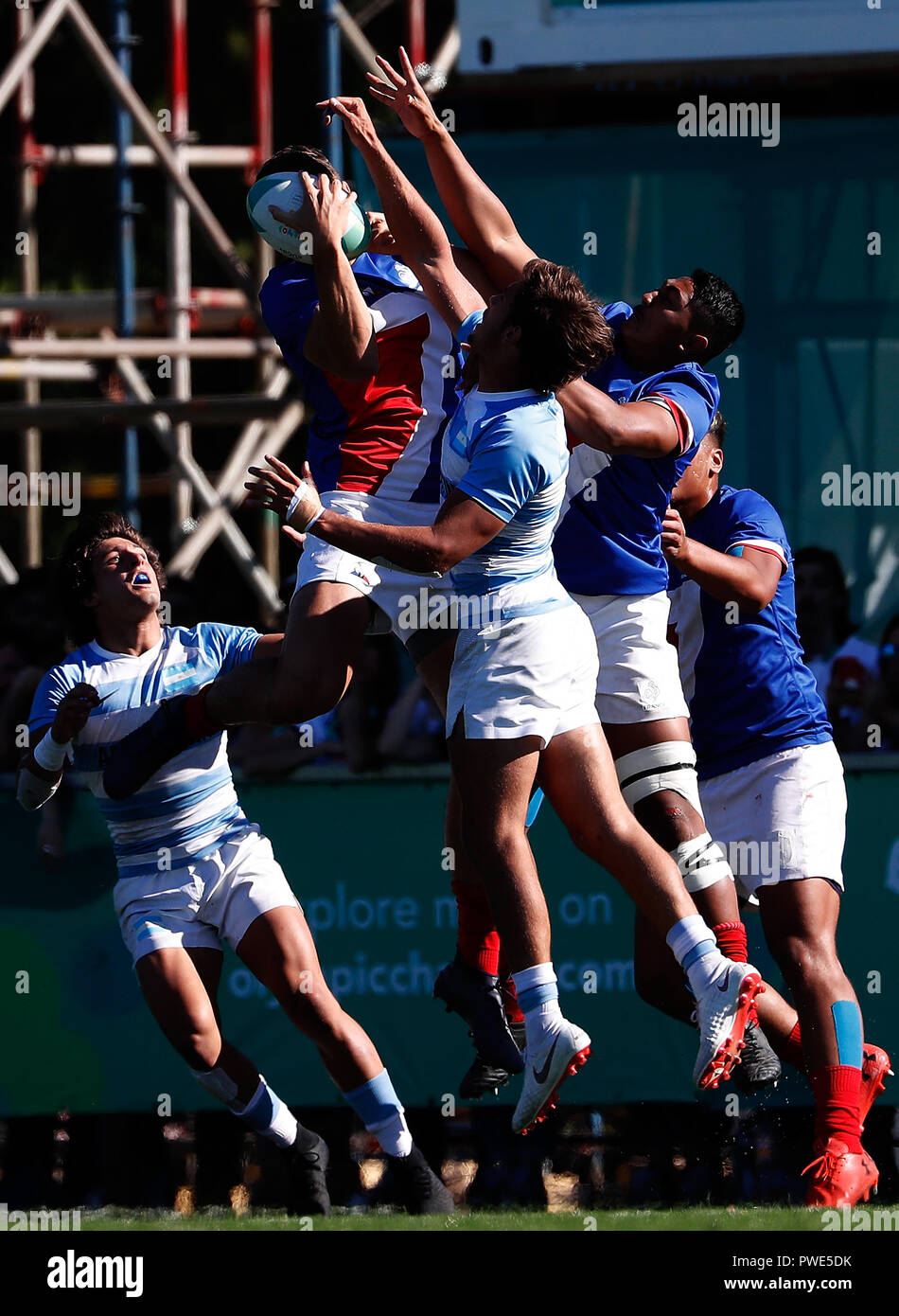 Buyinuosiailisi. 15th Oct, 2018. Julian Hernandez (1st L) of Argentina ...