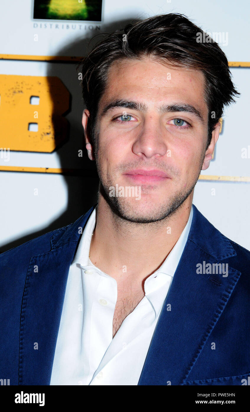 Los Angeles, USA. 15th Oct 2018. Actor Alberto Frezza attends the World ...