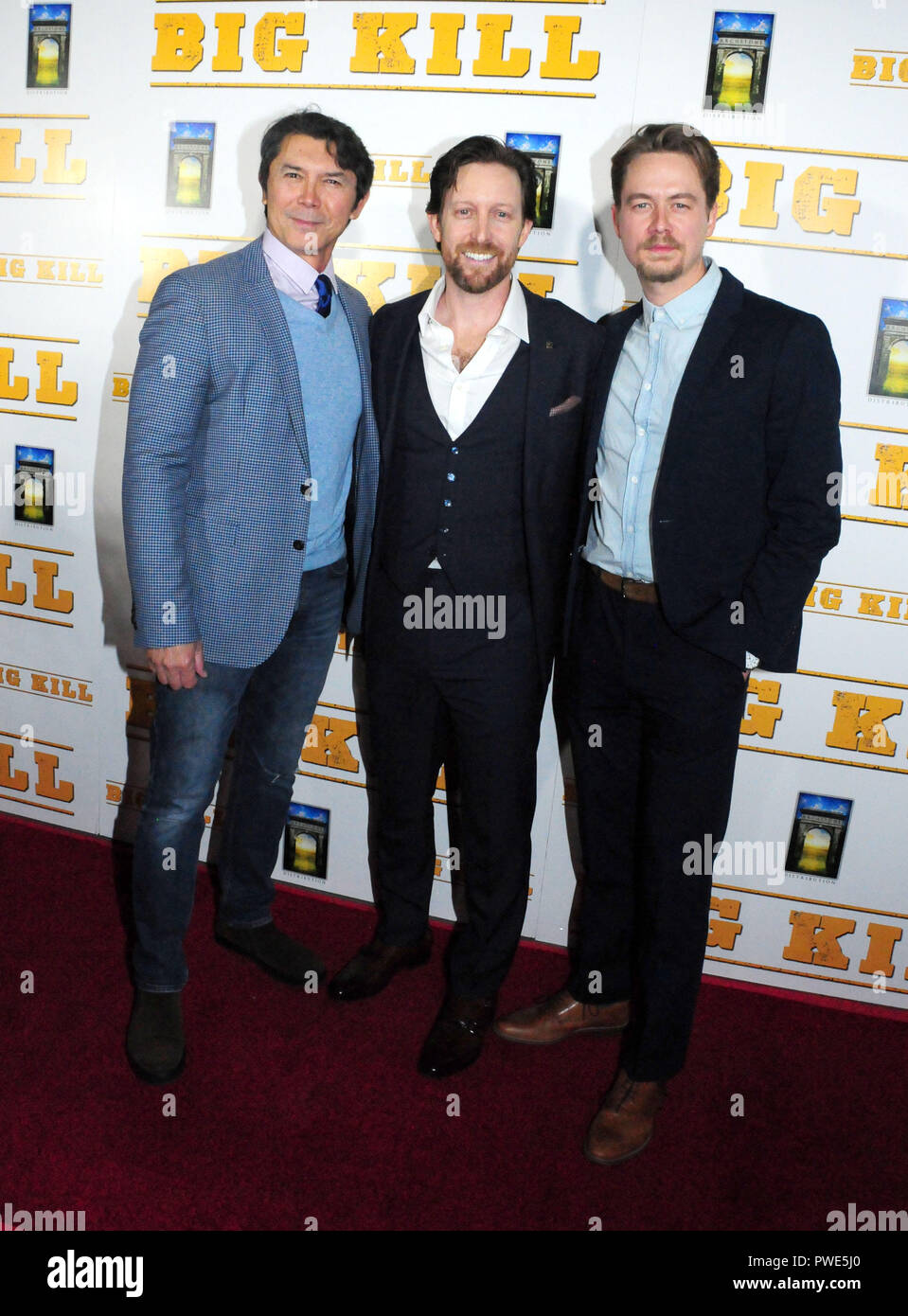 Los Angeles, USA. 15th Oct 2018. (L-R) Actor Lou Diamond Phillips ...