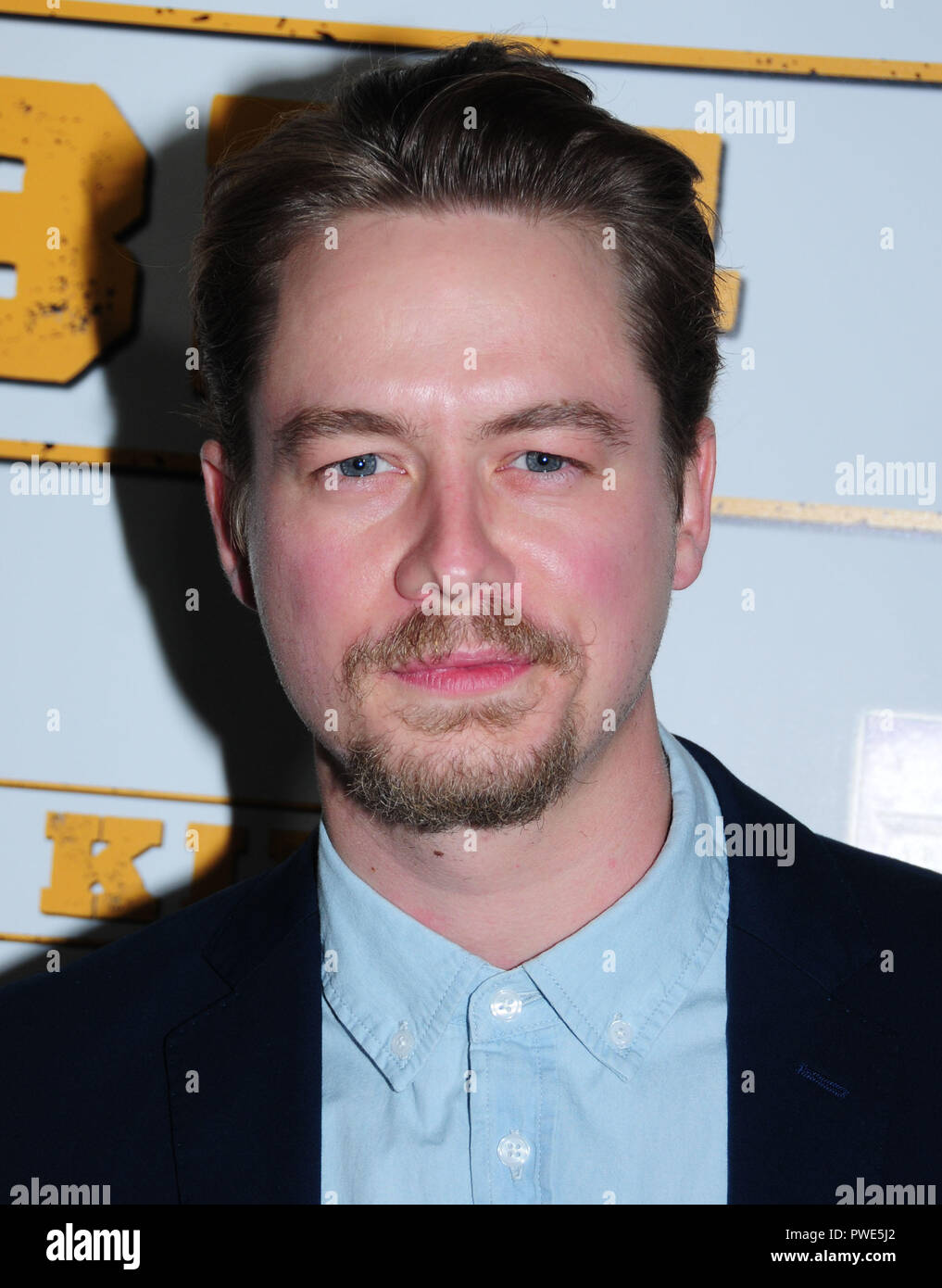 Los Angeles, USA. 15th Oct 2018. Actor Christoph Sanders attends the ...