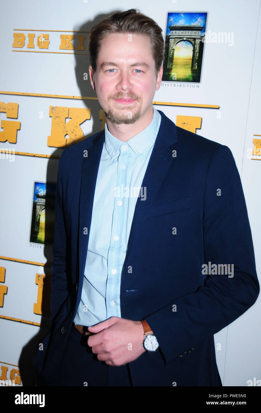 Los Angeles, USA. 15th Oct 2018. Actor Christoph Sanders attends the ...