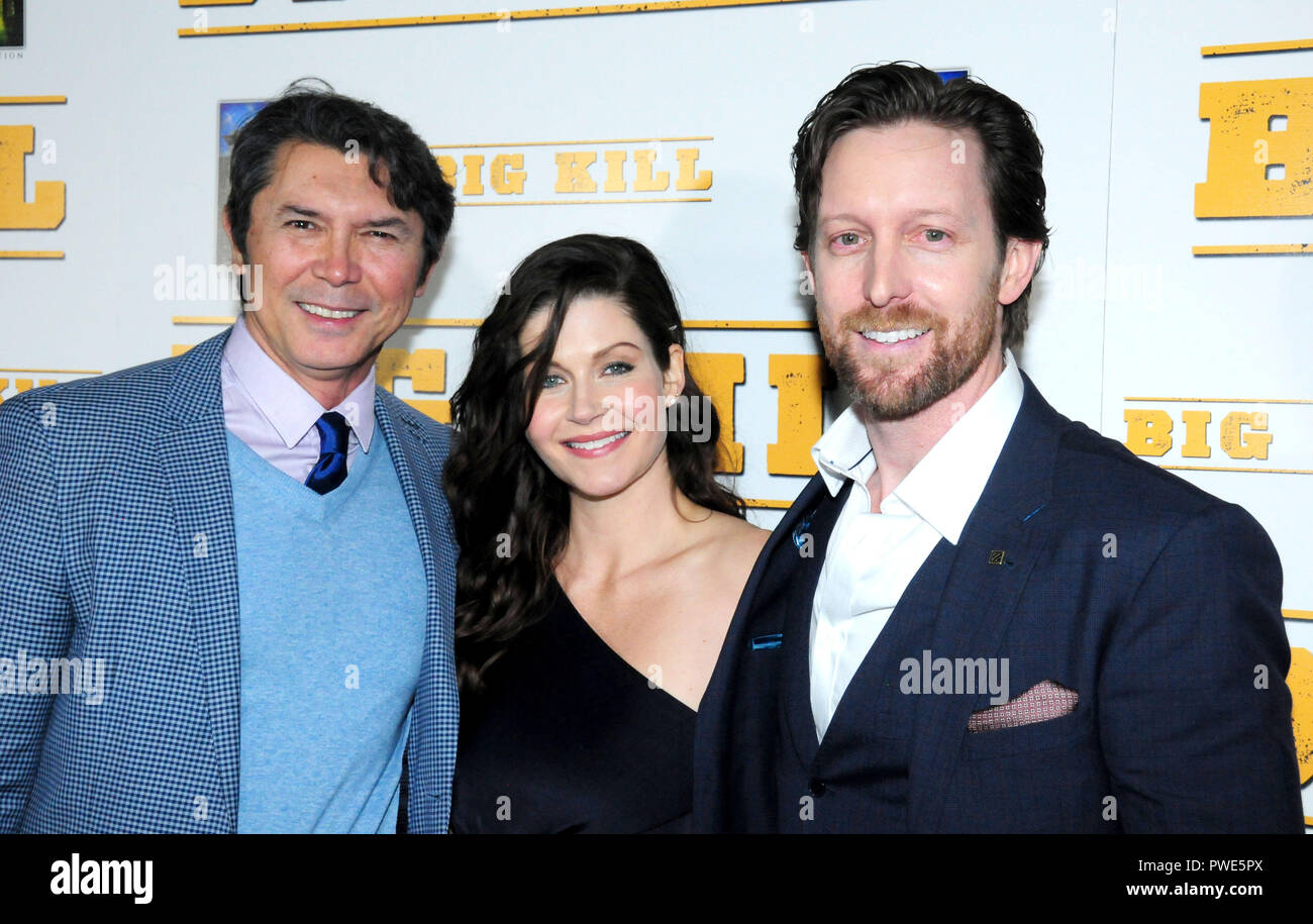 Los Angeles, USA. 15th Oct 2018. (L-R) Actor Lou Diamond Phillips ...
