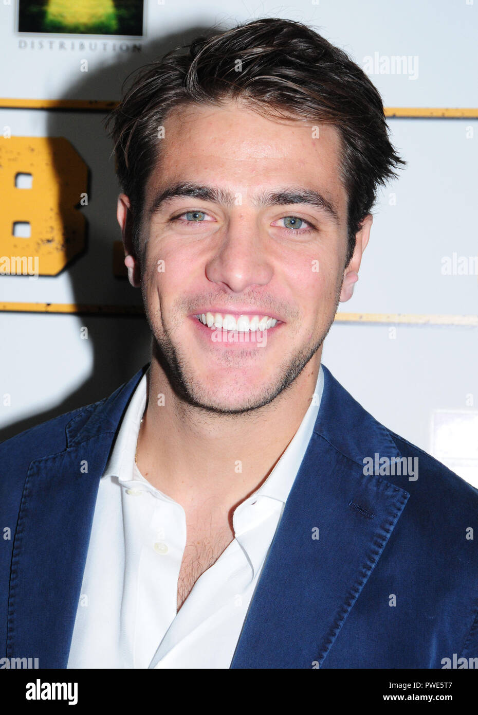 Los Angeles, USA. 15th Oct 2018. Actor Alberto Frezza attends the World ...