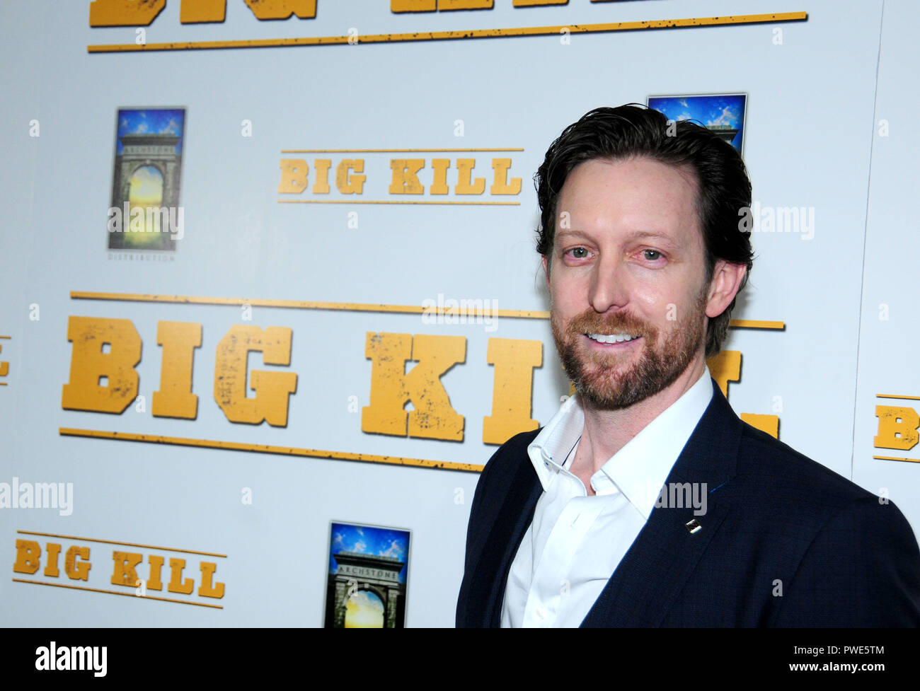 Los Angeles, USA. 15th Oct 2018. Director/actor Scott Martin attends ...