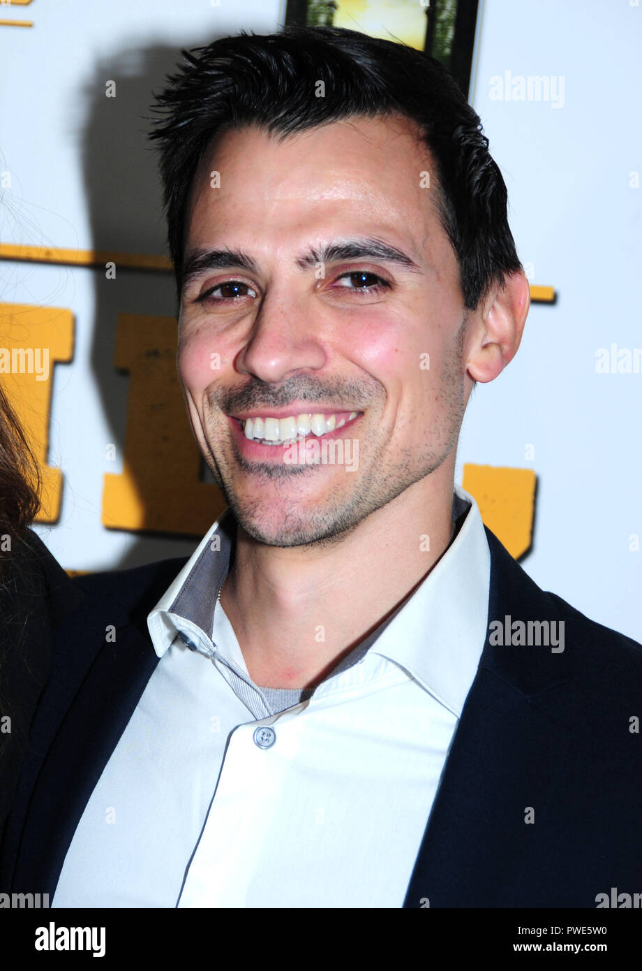 Los Angeles, USA. 15th Oct 2018. Actor Johnny Kios attends the World ...
