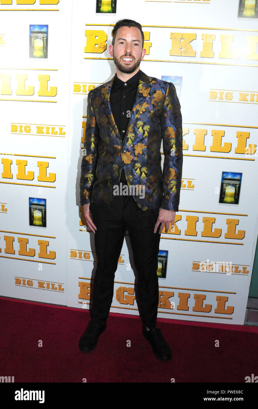 Los Angeles, USA. 15th Oct 2018. Actor Sam Quinn attends the World ...