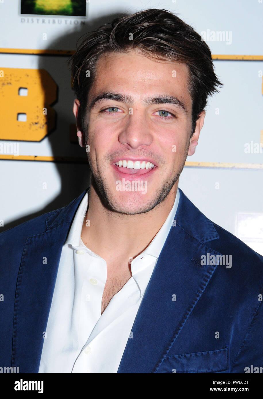 Los Angeles, USA. 15th Oct 2018. Actor Alberto Frezza attends the World ...