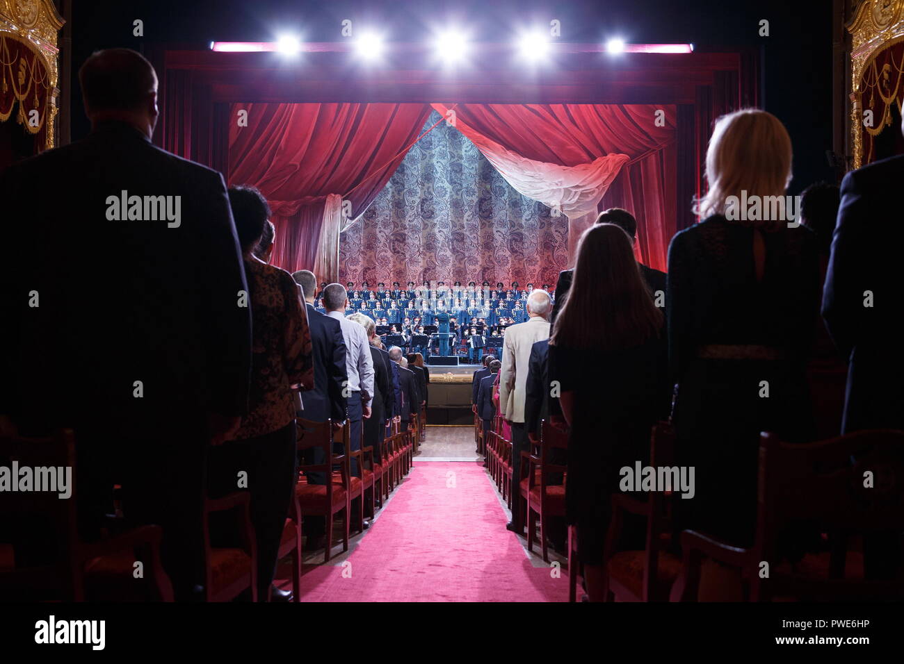 The Audience Stand High Resolution Stock Photography and Images - Alamy