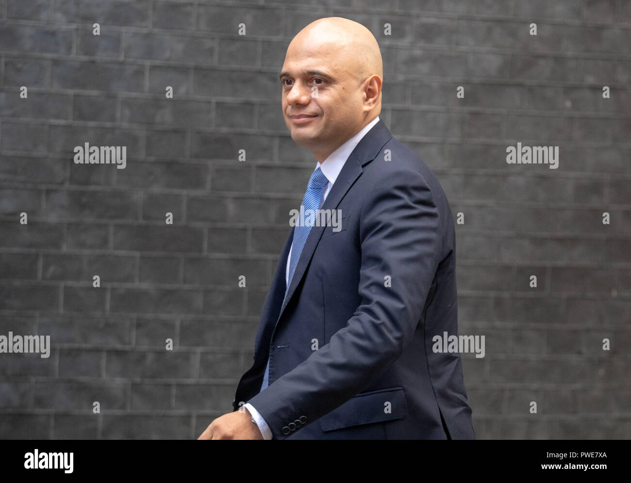London 16th October 2018,Sajid Javid MP PC, Home Secretary , arrives ...