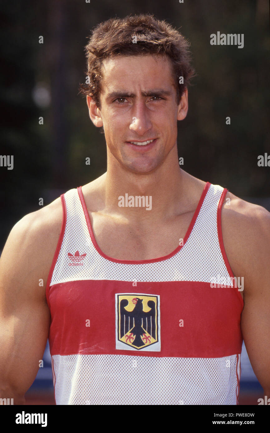 Christian SCHENK (Germany, Athletics, Decathlon), portrait, portrait ...