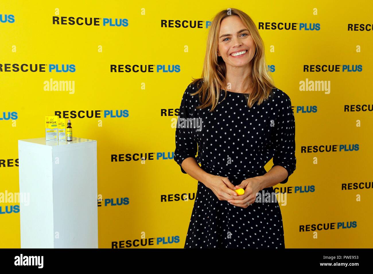 Veronica Blume durante la presentacion de unas vitaminas. (Photo: Jose ...