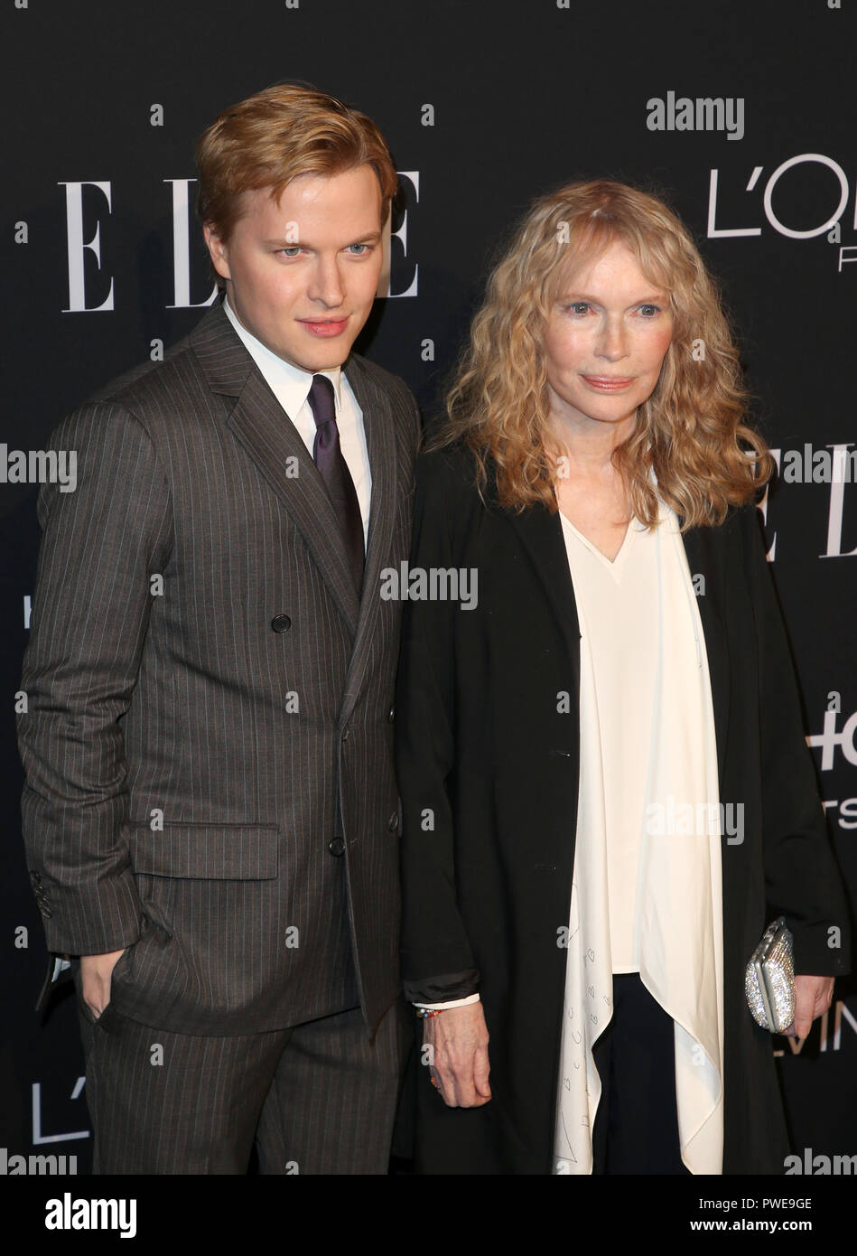 Beverly Hills, Ca. 15th Oct, 2018. Ronan Farrow, Mia Farrow, at the ...
