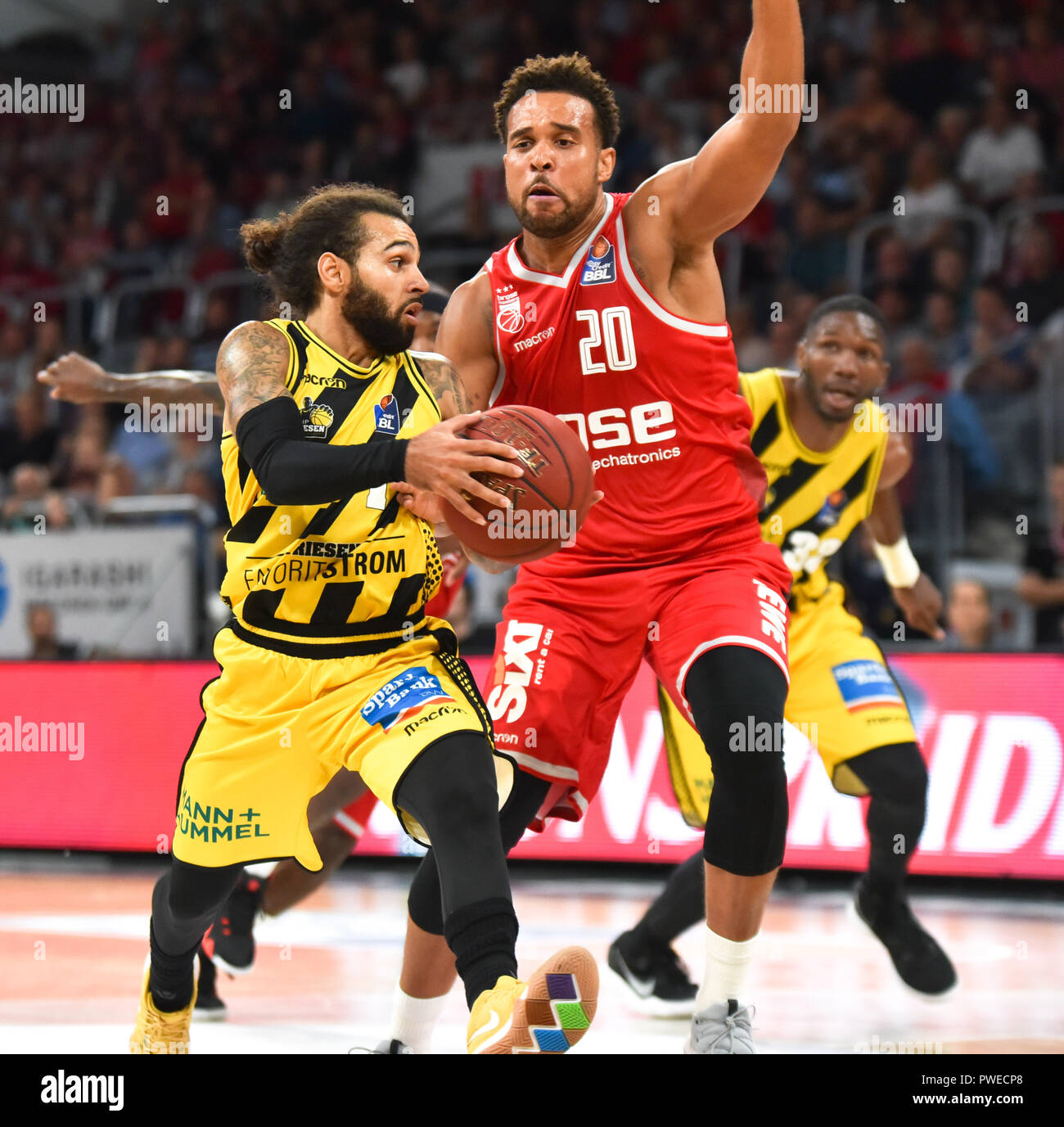 Germany, Bamberg, Brose Arena - 15. Oct 2018 - BBL, Basketball, 1 ...