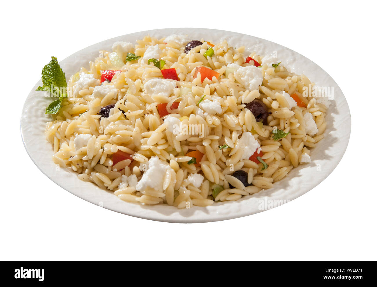 Feta cheese tomato onion Cut Out Stock Images & Pictures - Alamy