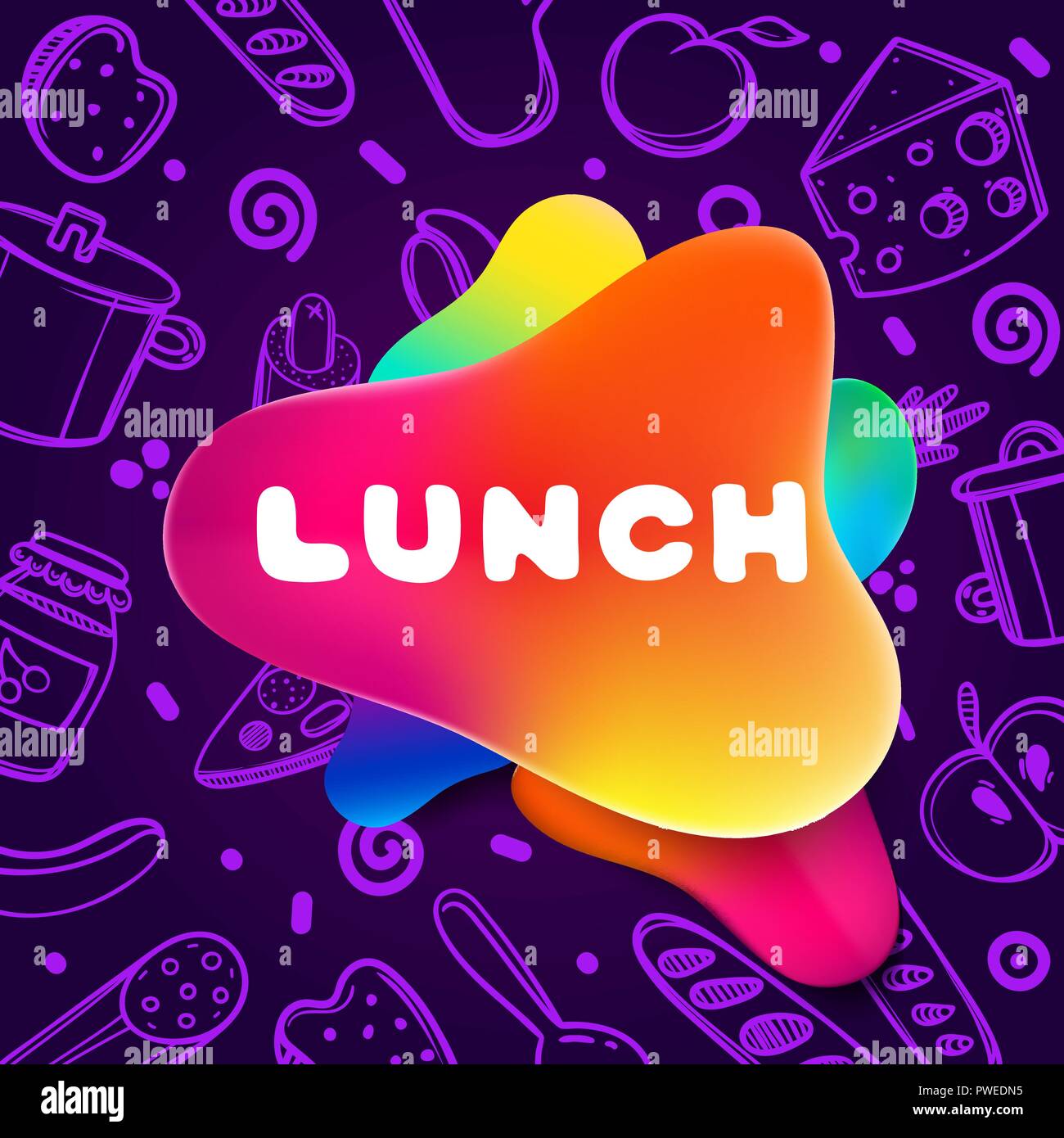 Trendy restaurant child Stock Vector Images - Alamy