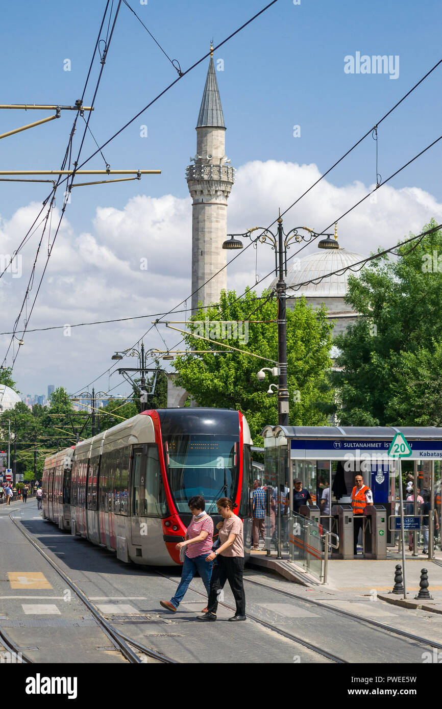 Sultanahmet tram station hi-res stock photography and images - Alamy