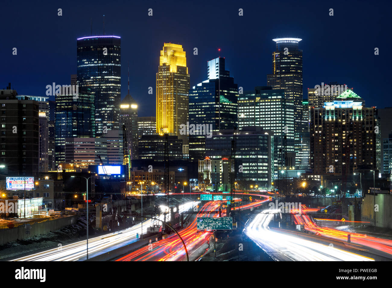 I35w bridge hi-res stock photography and images - Alamy