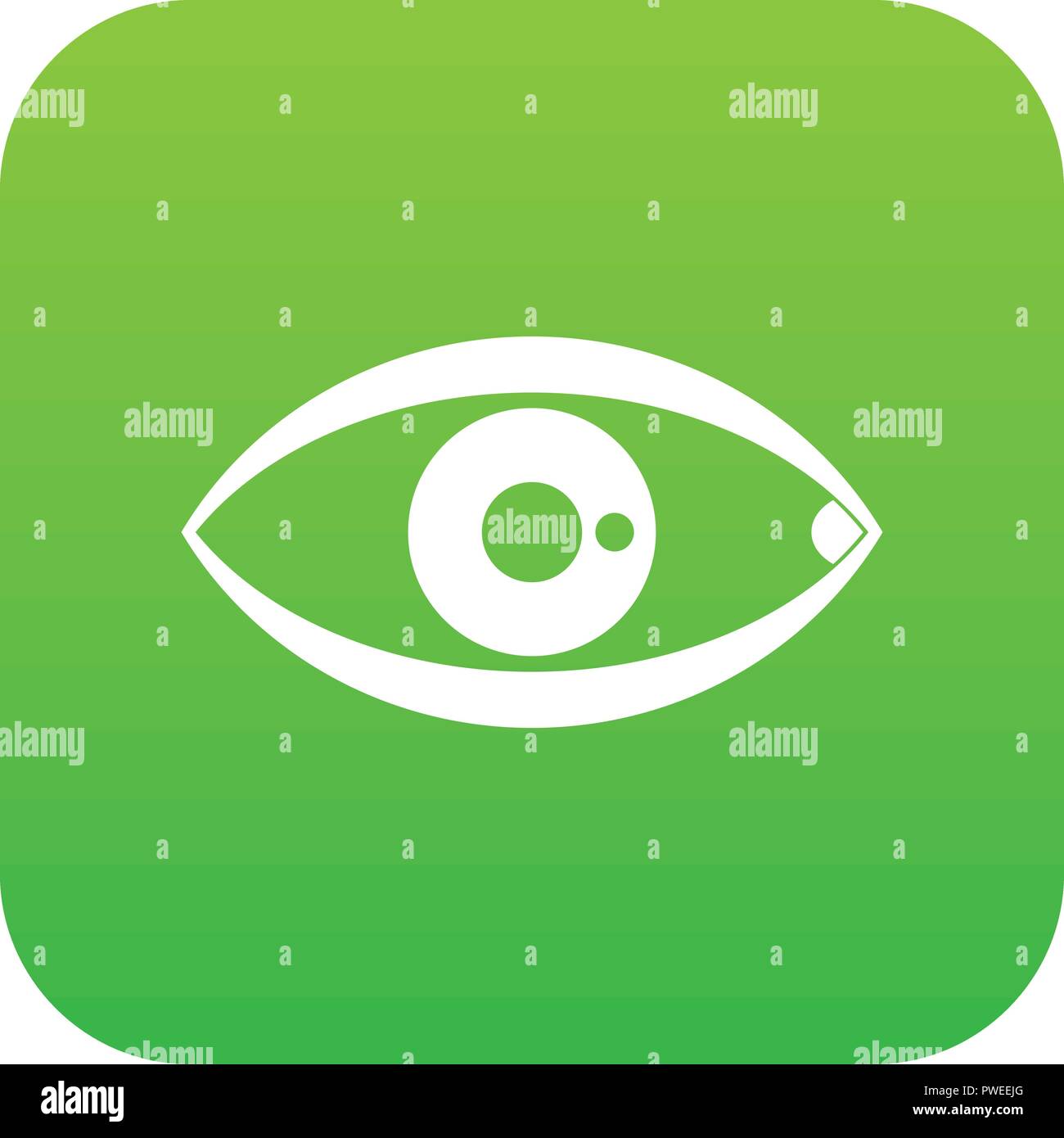 Human eye icon digital green Stock Vector Image & Art - Alamy