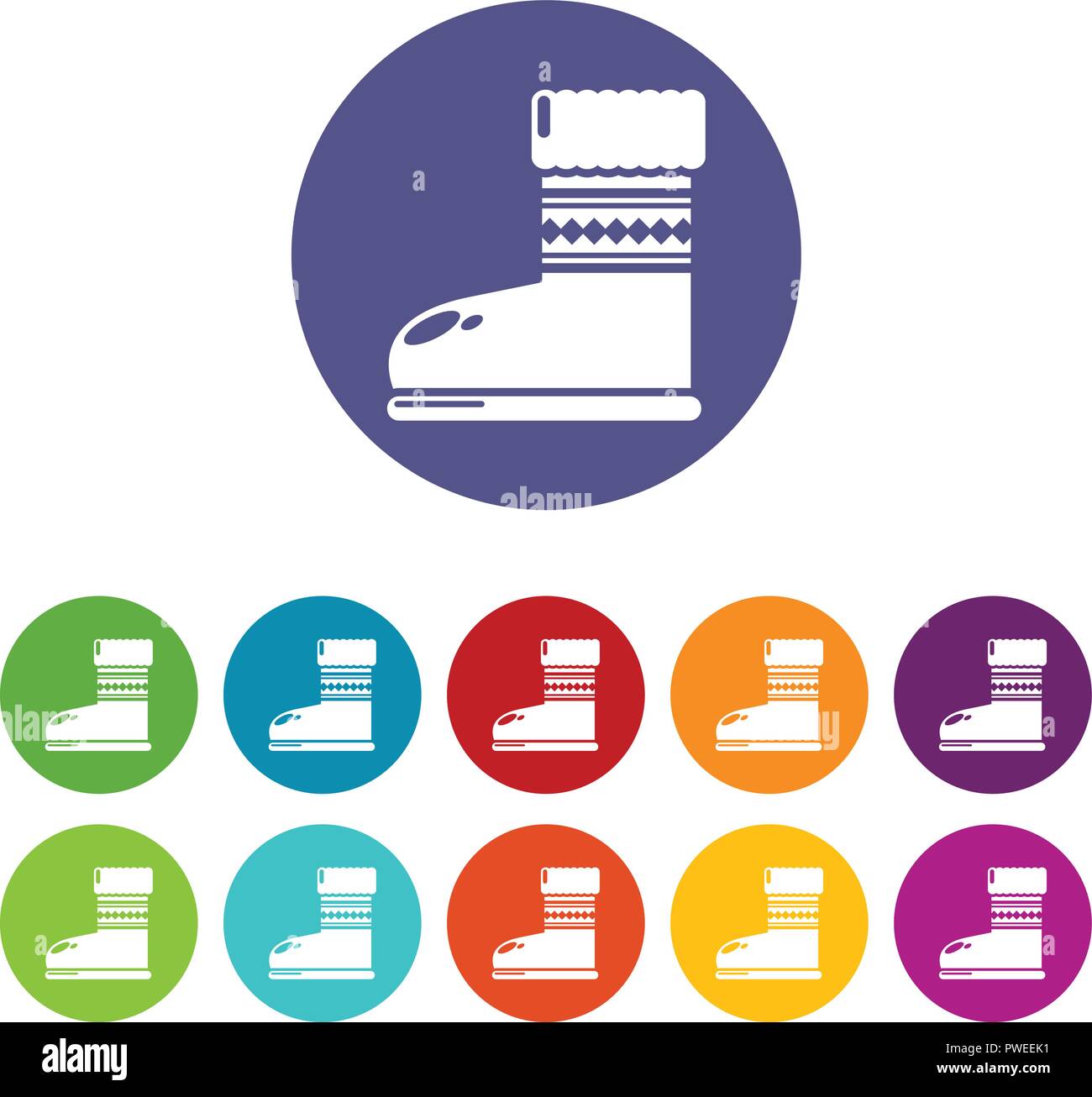 Ugg boots icon, simple black style Stock Vector Image & Art - Alamy