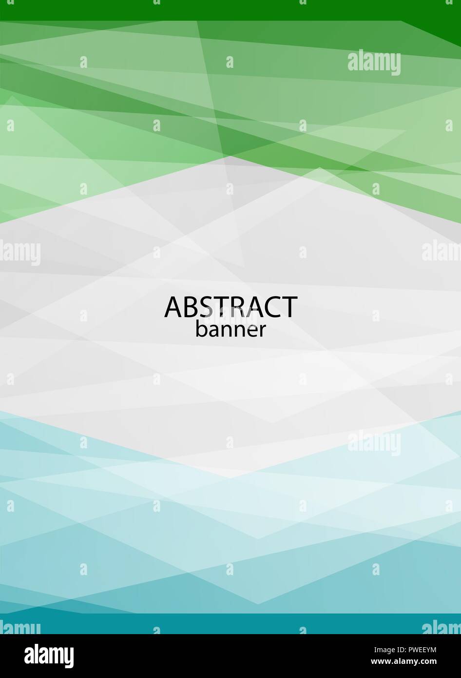 Vertical bright poster with empty place for text. Abstract graphic ...