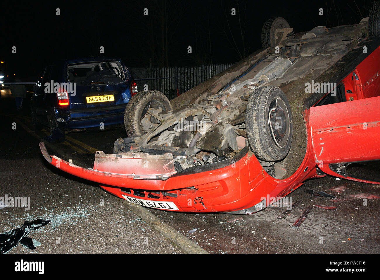 Car collision investigation hi-res stock photography and images - Alamy