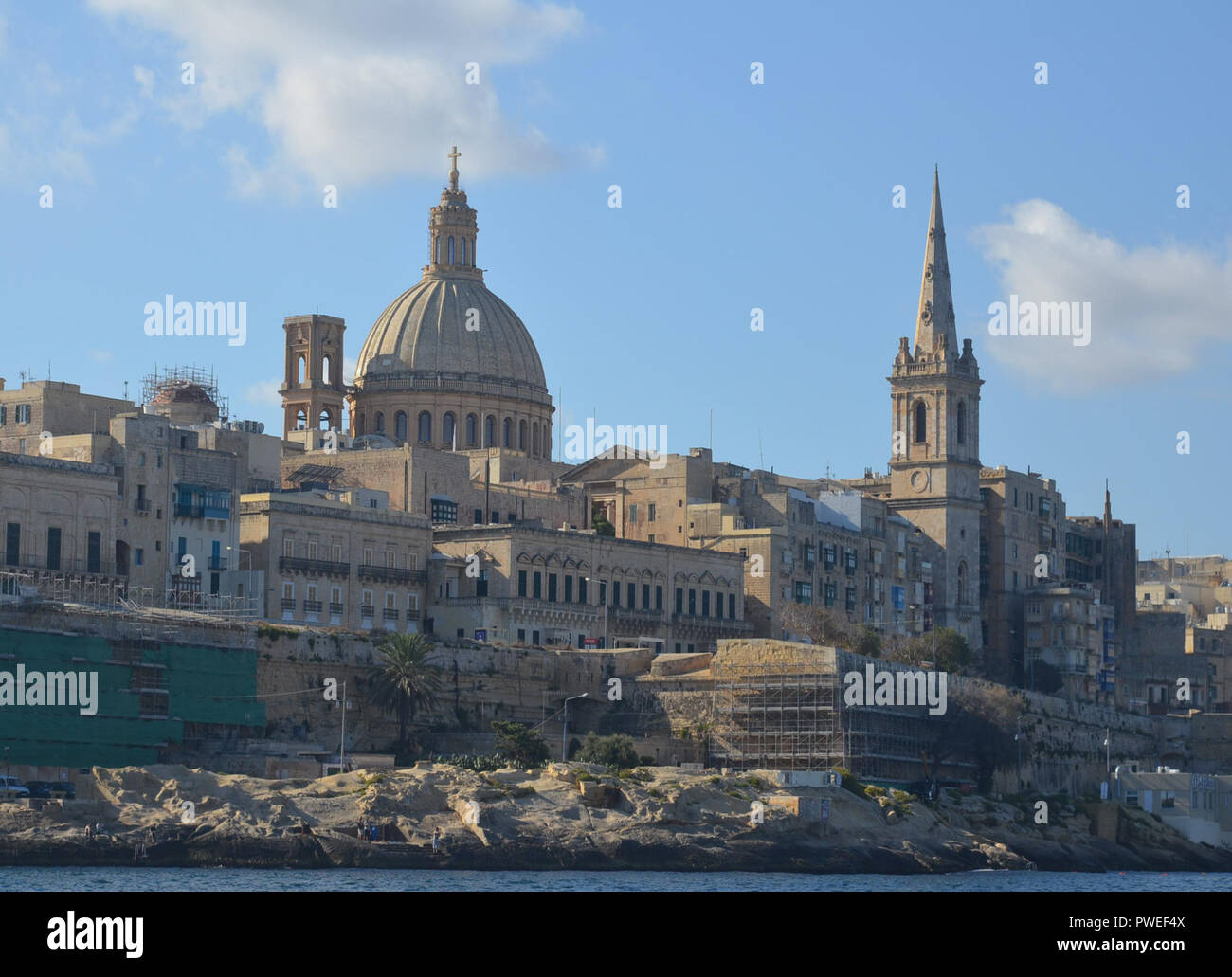 Malta's capital city Valletta Stock Photo - Alamy