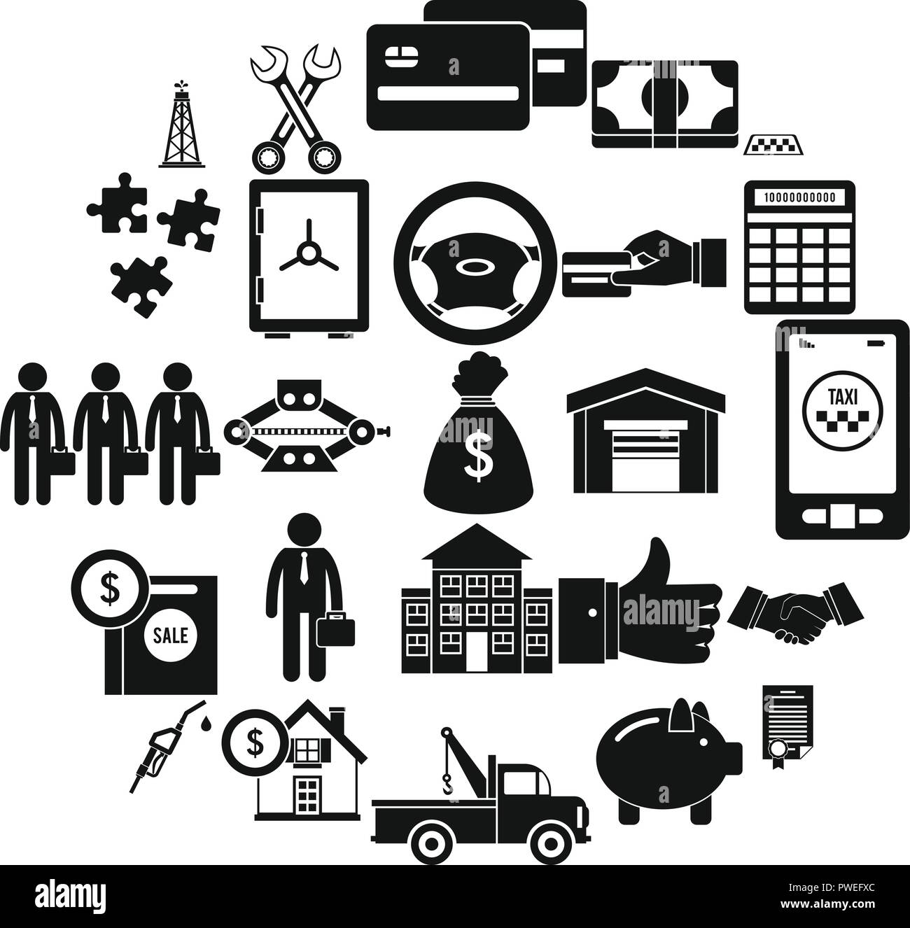 Financial management merchant Stock Vector Images - Alamy