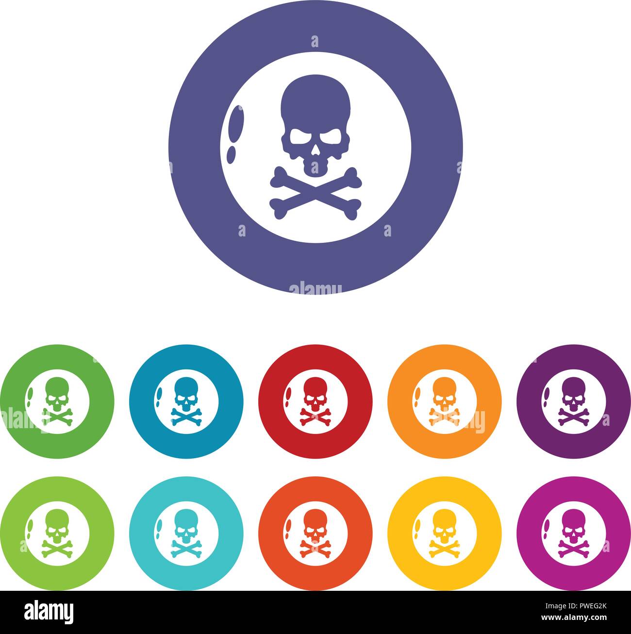 Danger icon, simple black style Stock Vector Image & Art - Alamy