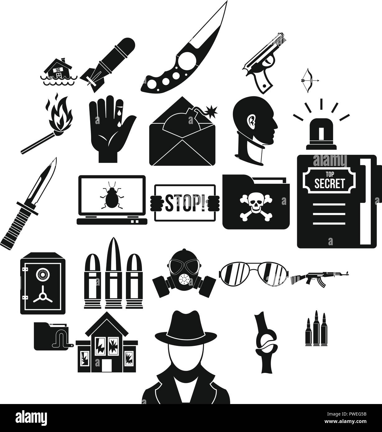 Social disturbance Stock Vector Images - Alamy