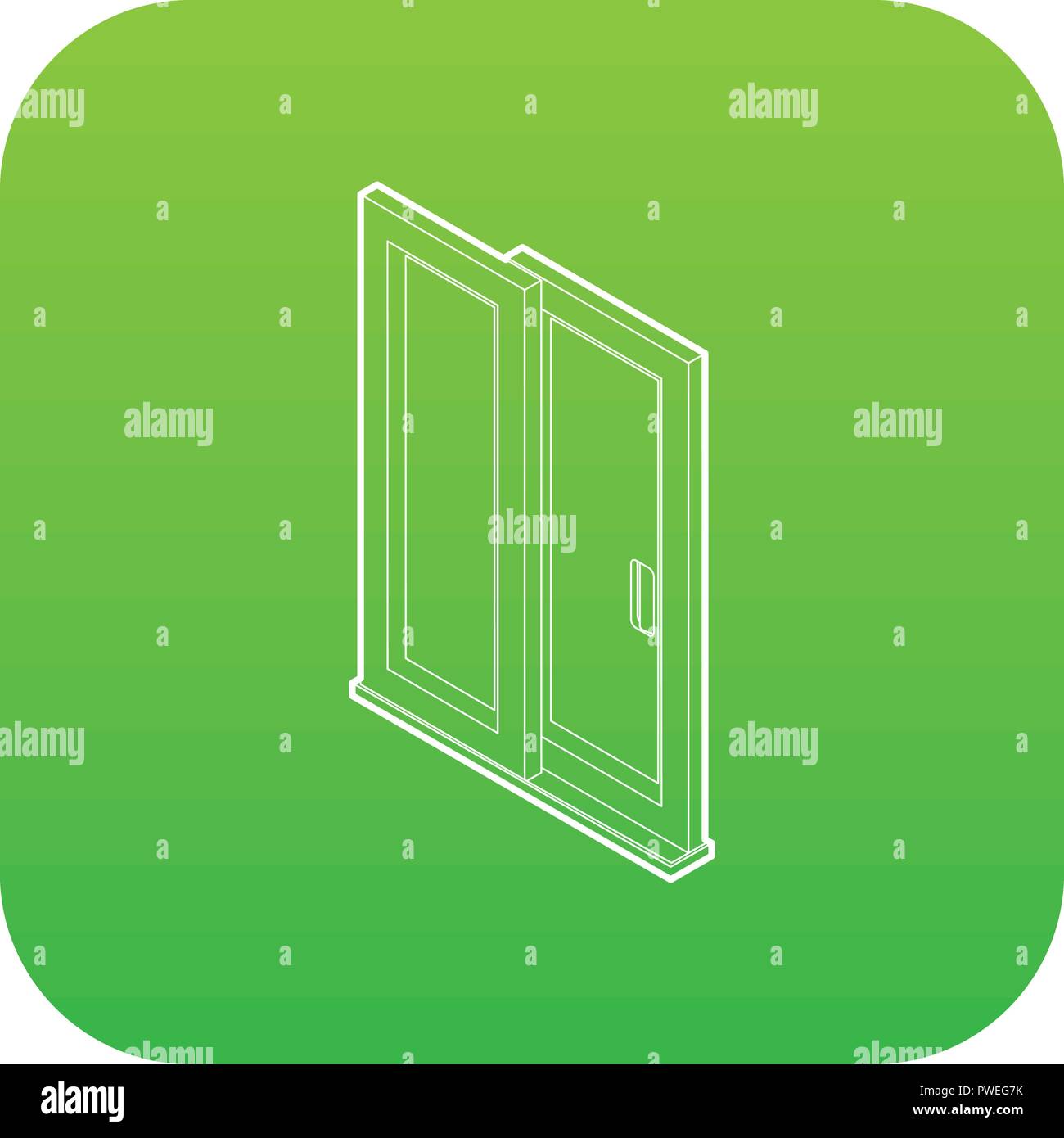 Wood sliding door interior Stock Vector Images - Alamy