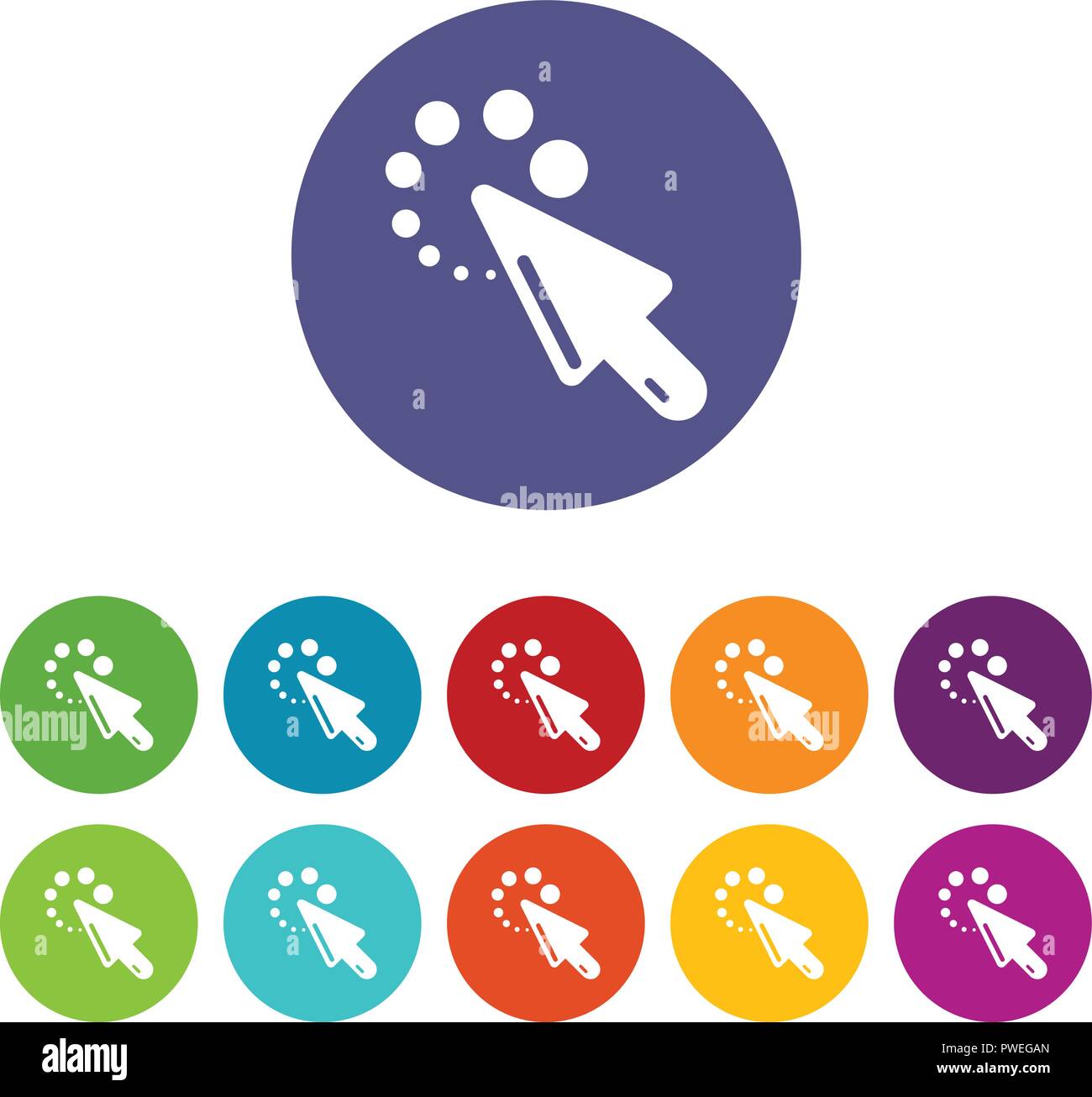 Cursor loading icon, simple black style Stock Vector Image & Art - Alamy