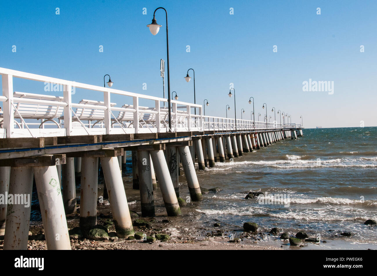 Gdansk beach brzezno hi-res stock photography and images - Alamy