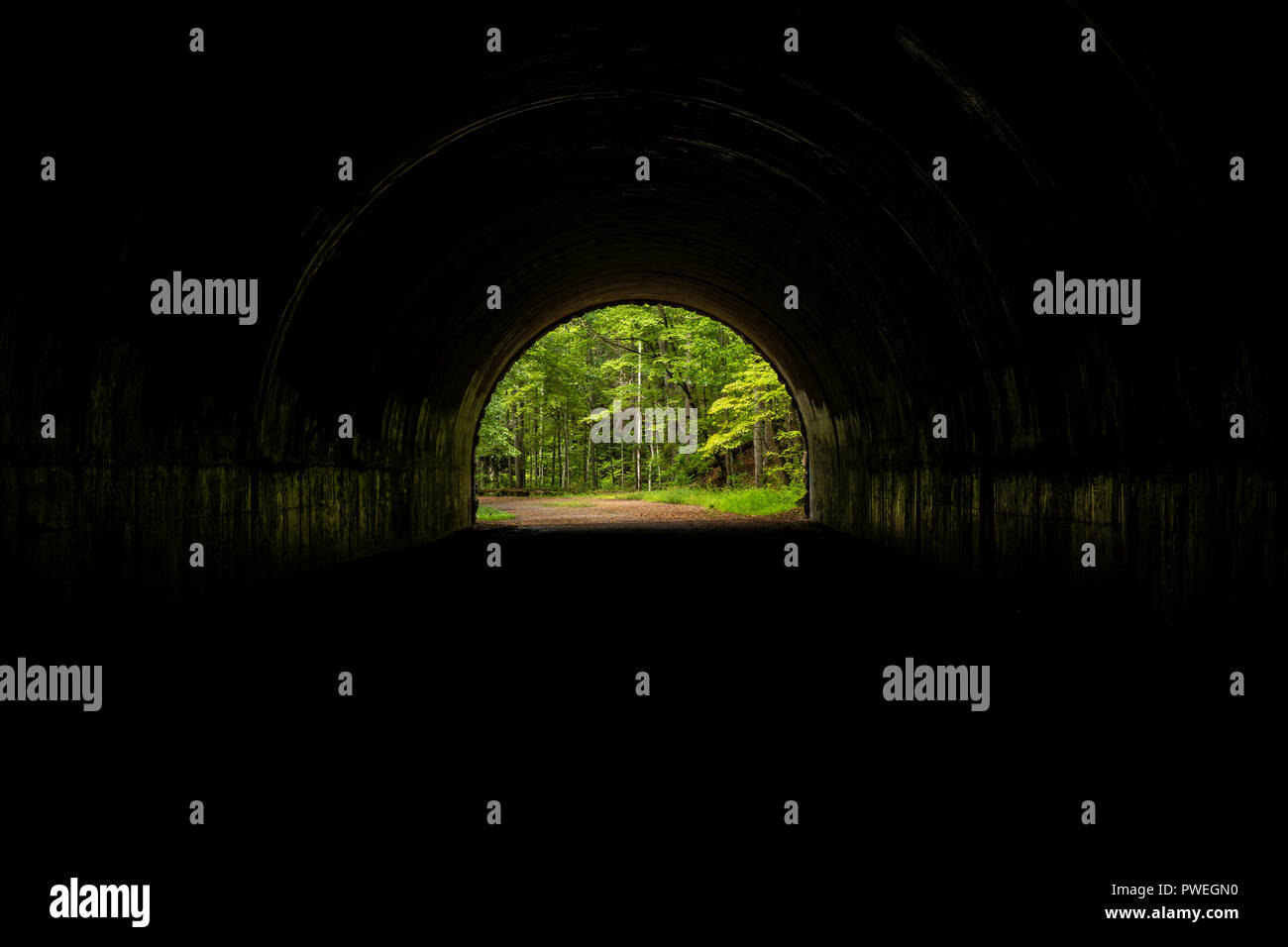 Inside a tunnel hi-res stock photography and images - Alamy