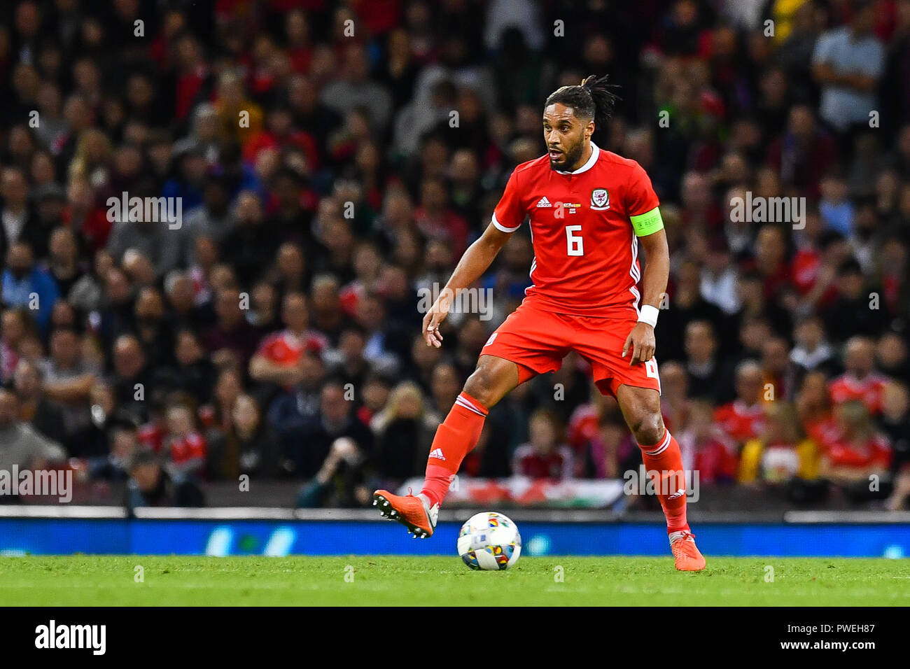 Ashley williams wales football hi-res stock photography and images - Alamy