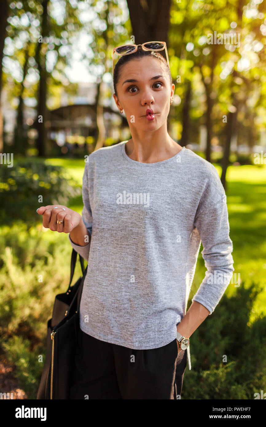 Teenager joking hi-res stock photography and images - Alamy