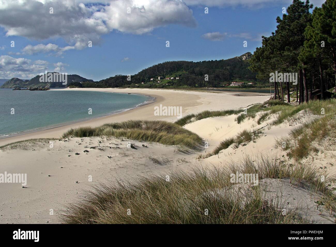 parque Nacional islas Atlánticas Isla Cies Stock Photo - Alamy