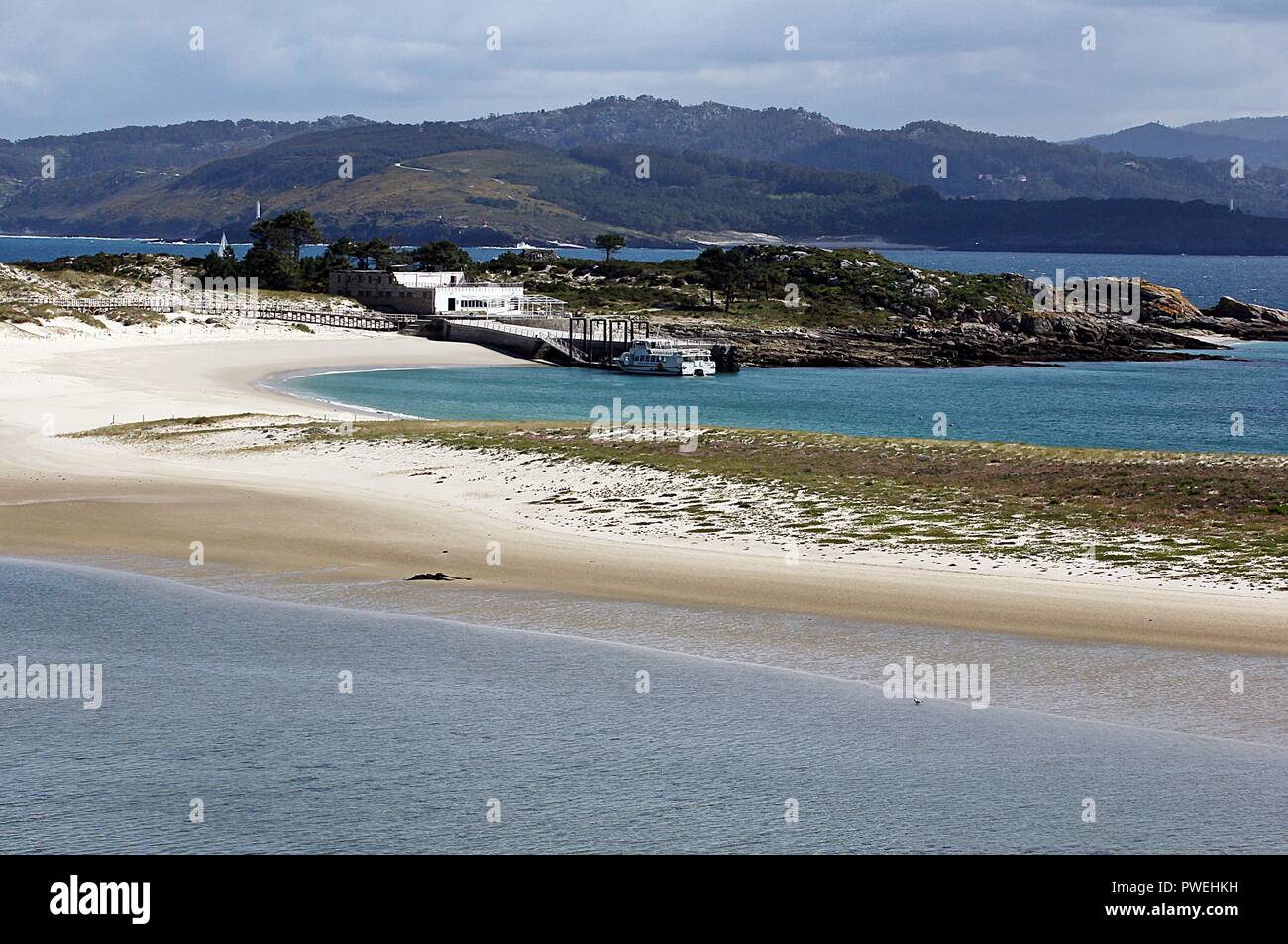 parque Nacional islas Atlánticas Isla Cies Stock Photo - Alamy