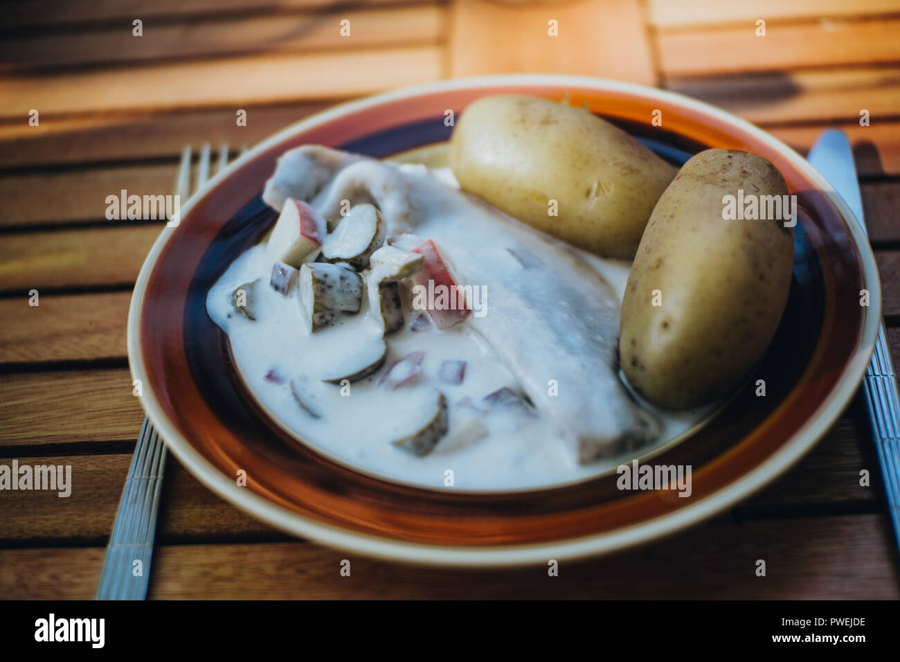 Matjes fish hi-res stock photography and images - Alamy