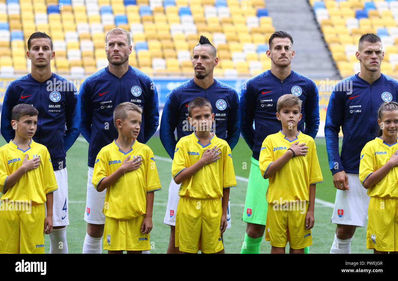 Players of slovakia national team hi-res stock photography and images ...