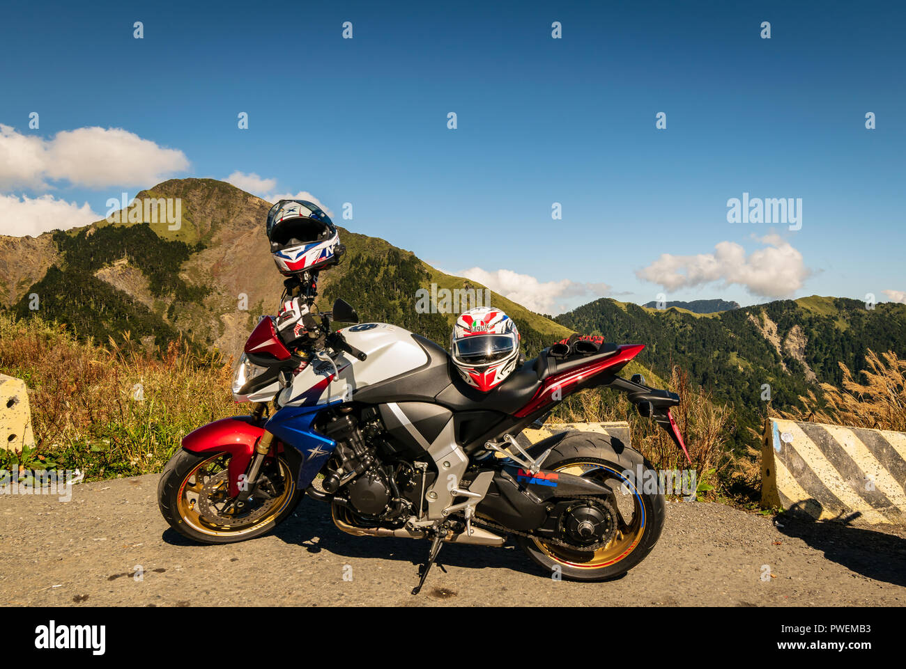 Motorcycle Road Trip, Taroko Gorge, Taiwan Stock Photo - Alamy