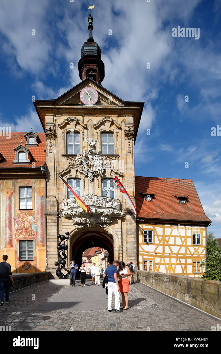 D-Bamberg, Regnitz, Main-Danube Canal, Upper Franconia, Franconia ...