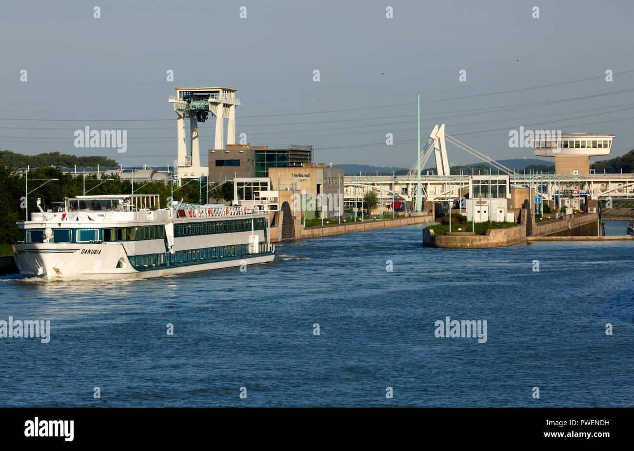 Austria, A-Vienna, Danube, Federal Capital, Leopoldstadt, power station ...