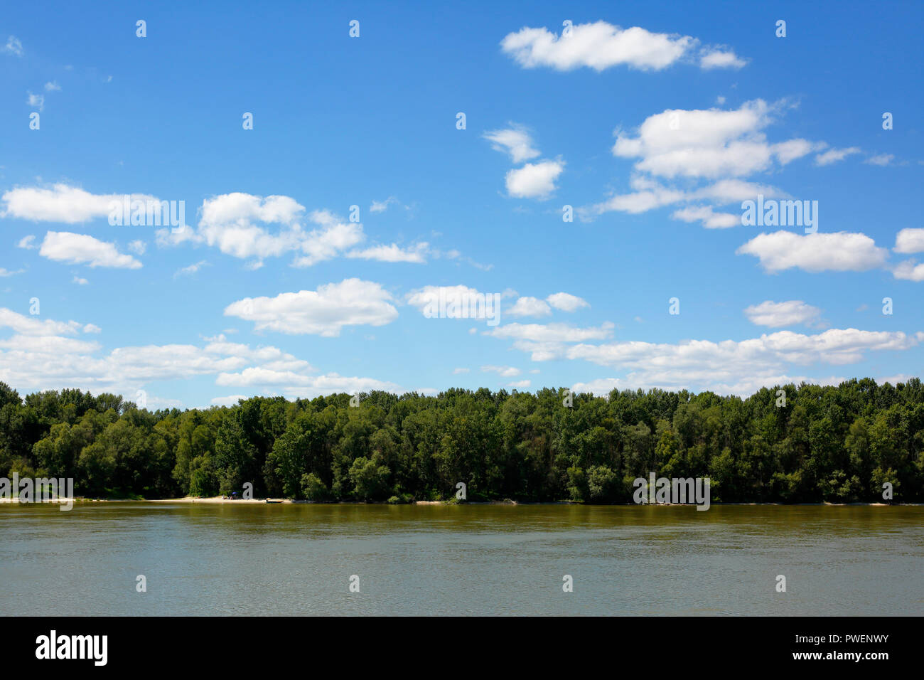 Hungary, Transdanubia, Southern Transdanubia, Baranya county, Danube ...